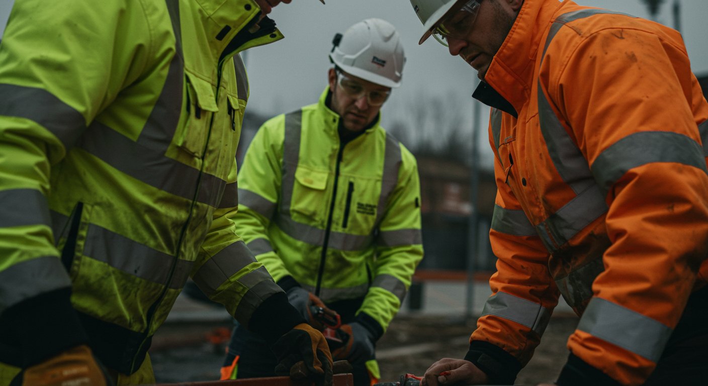 Hi-Vis Workwear | High Visibility Jackets, Vests & Trousers – MAK Boots & Garments